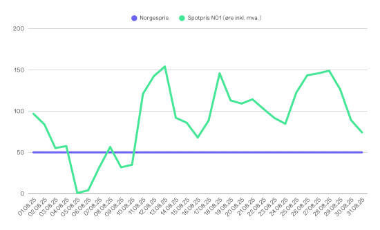 Norgespris - strøm til 50 øre/kWh - Vibb